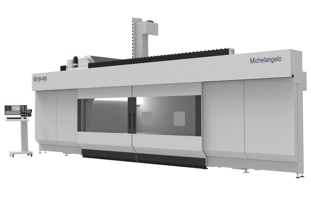 Michelangelo HL - 5-axis CNC Machining Centres - Celag Srl
